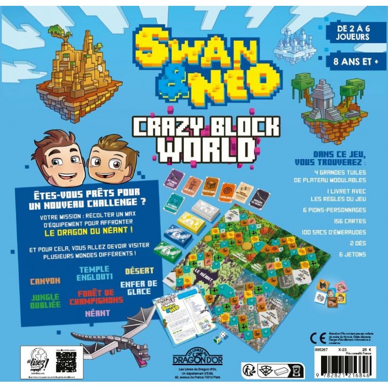 Swan & Néo - Jeu : Crazy block world