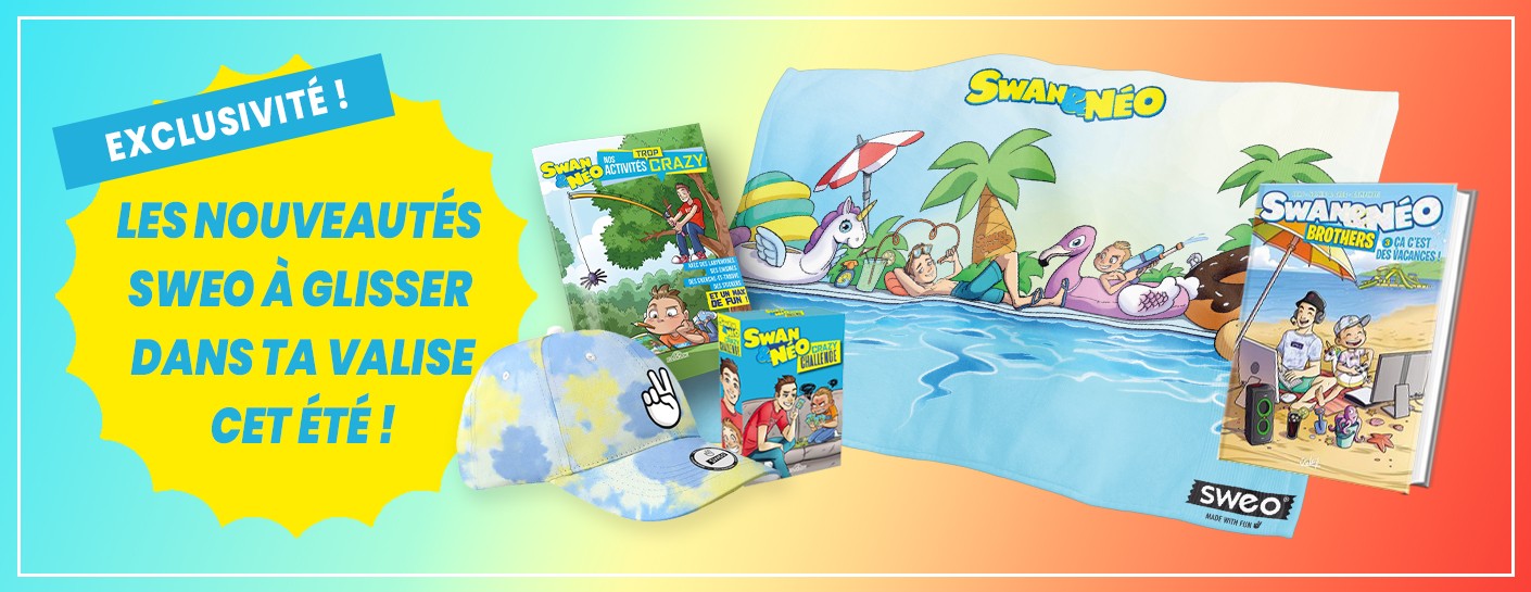 Sweo est une marque de vêtements streetwear fun et colorée